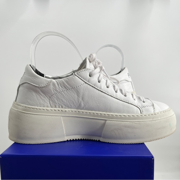 P448 | Shoes | P448 White Platform Thea Sneakers 38 | Poshmark